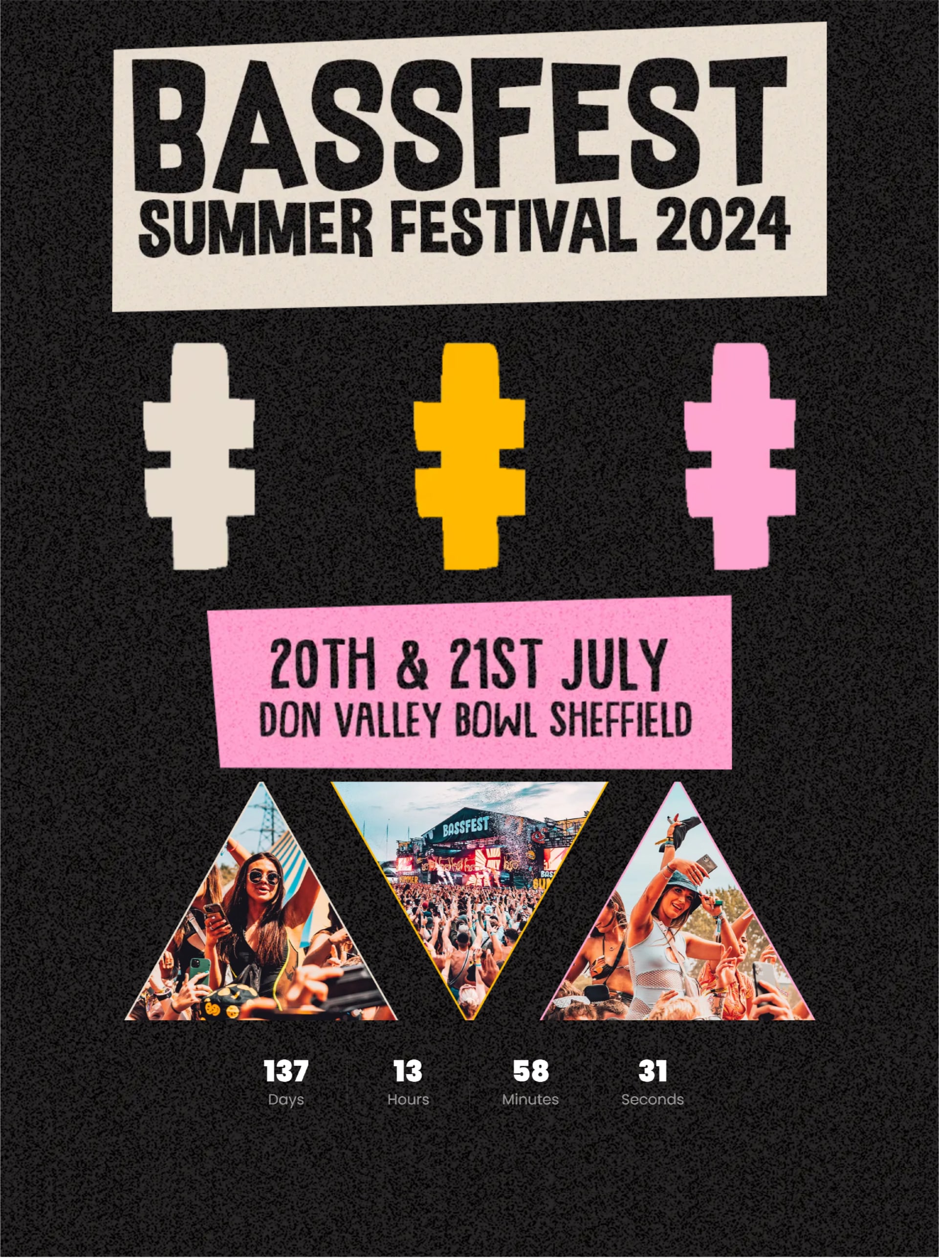 Bassfest — website built with Weblium